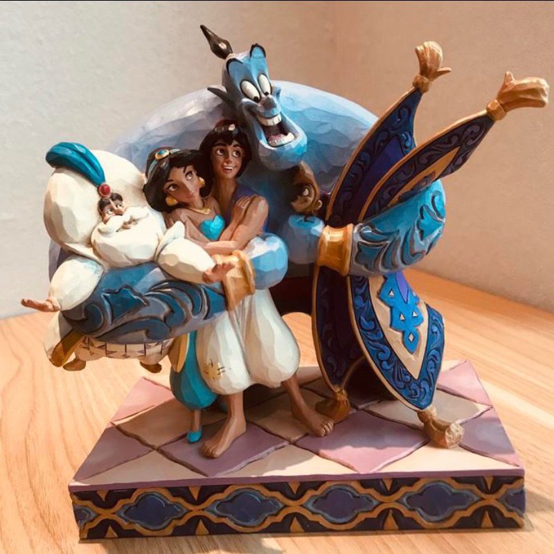 Jual Disney Traditions - Group Hug (Aladdin, Princess Jasmine, Genie ...