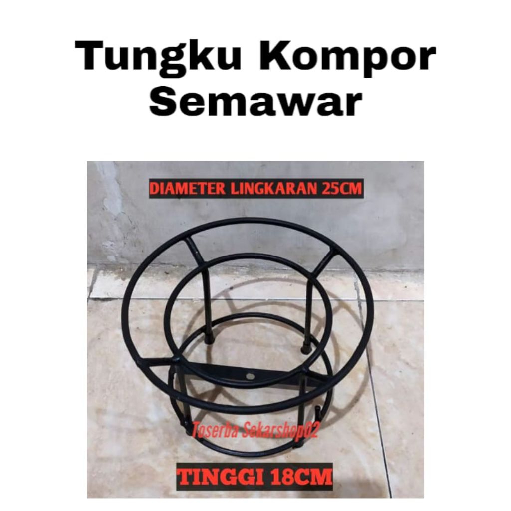 Jual Tatakan/Tungku Kompor Semawar Model Minimalis Tungku Gerobak ...