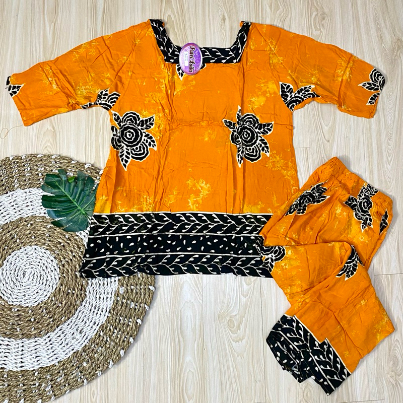 Jual CP Putri Laila Dws Kerah Sikak Tgn 3/4 | Shopee Indonesia