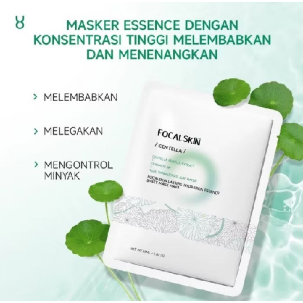 Jual Focalskin Face Sheet Mask Masker Wajah 25 ml | Shopee Indonesia