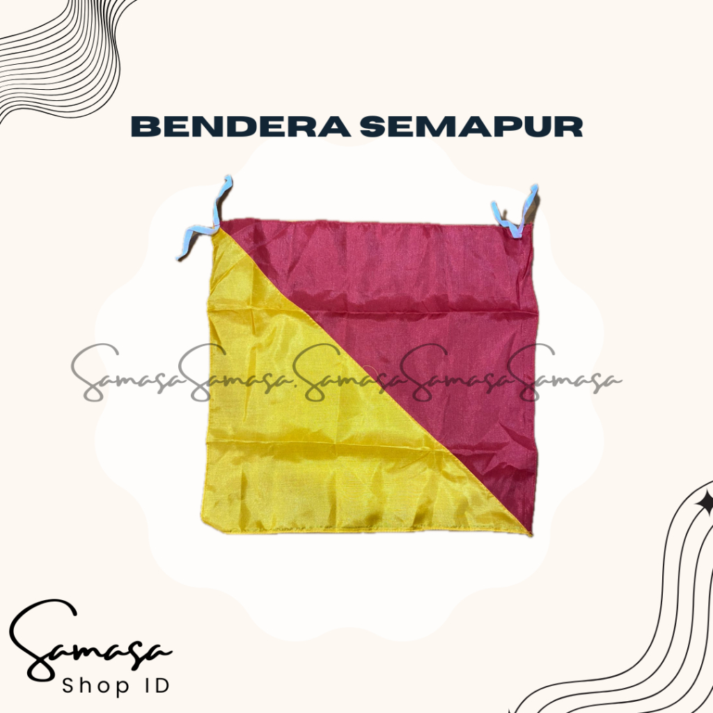 Jual Bendera Semapur Pramuka / Bendera Semaphore | Shopee Indonesia