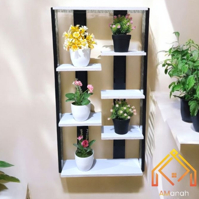 Jual RAK POT BUNGA DINDING KODE PT1007 - RAK LANTAI GANTUNG MINIMALIS ...