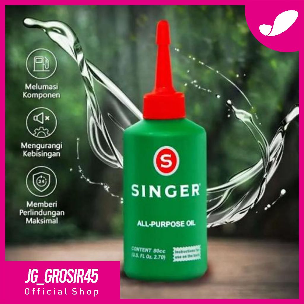 Jual Minyak Pelumas SINGER 80 cc / Singer Oil 100% Ori | Shopee Indonesia