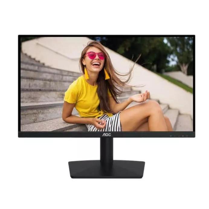 Jual LED Monitor AOC 24B15H2/70 23.8 FHD IPS 100Hz 8ms GtG Black ...