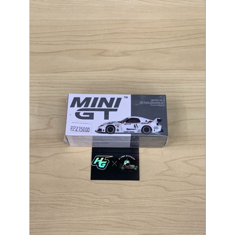 Jual Mini GT Mazda RX7 LB Super Silhouette Putih Numero Reserve ...