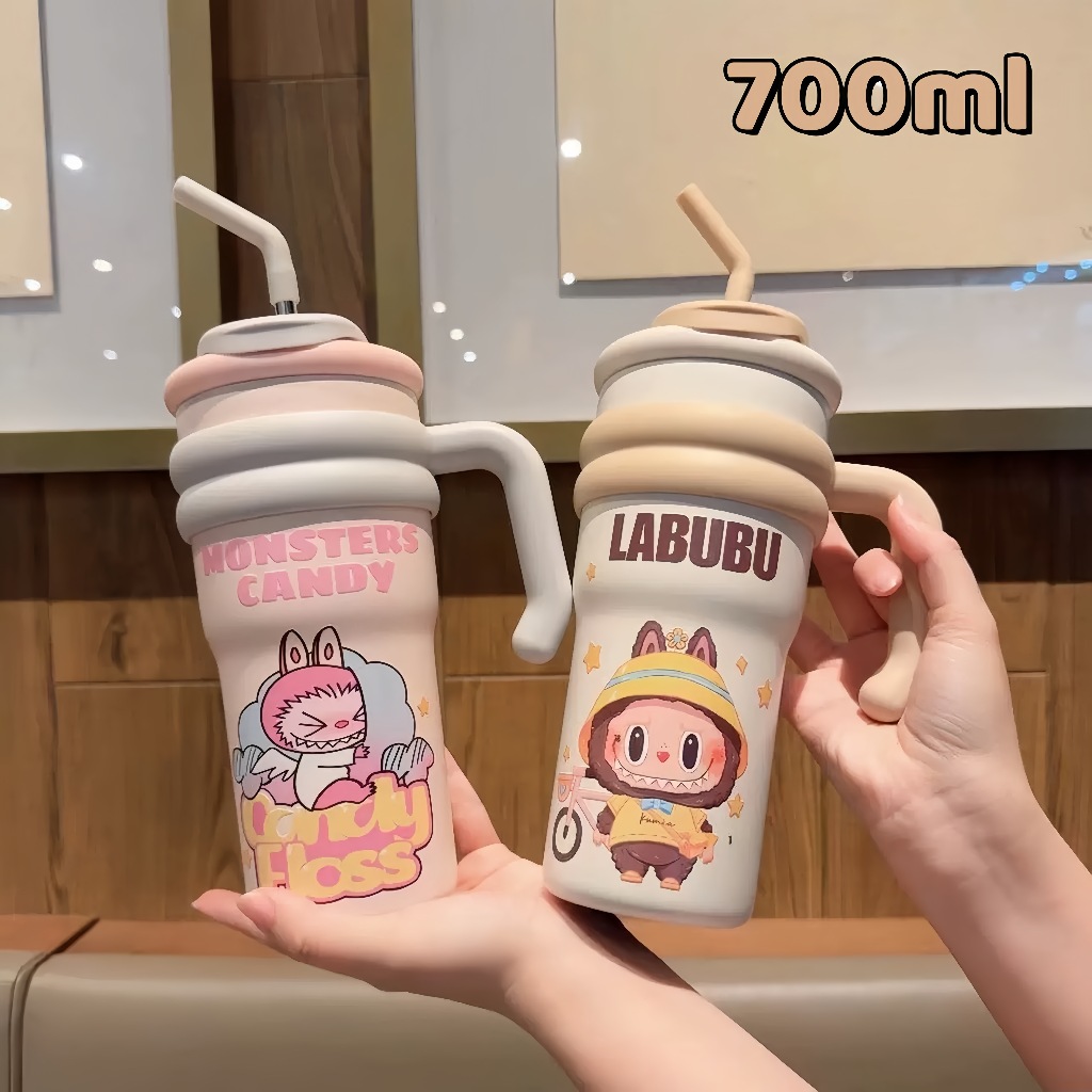 Jual Labubu Botol Minum Tumblr Stainless Steel 700ml Monster Candy My ...