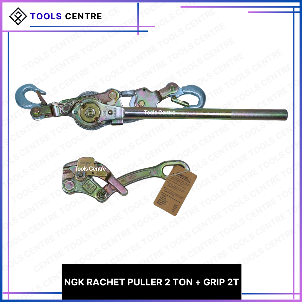 Jual NGK Ratchet Puller 2 Ton + Grip 2 Ton | Ton Trek Tang Tarik ...