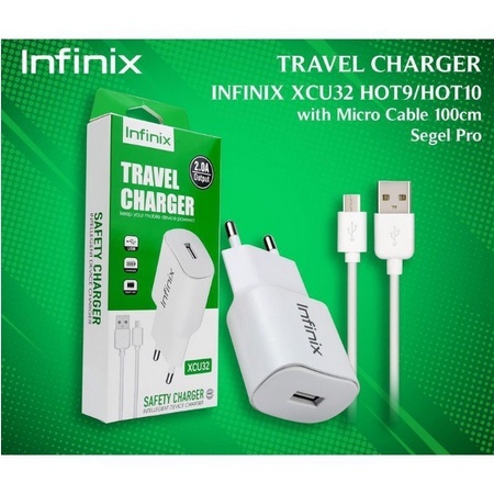 Jual ( OM ) TC TRAVER CHARGER INFINIX OC - 2.0A - [ TIPE C ] PACKING ...