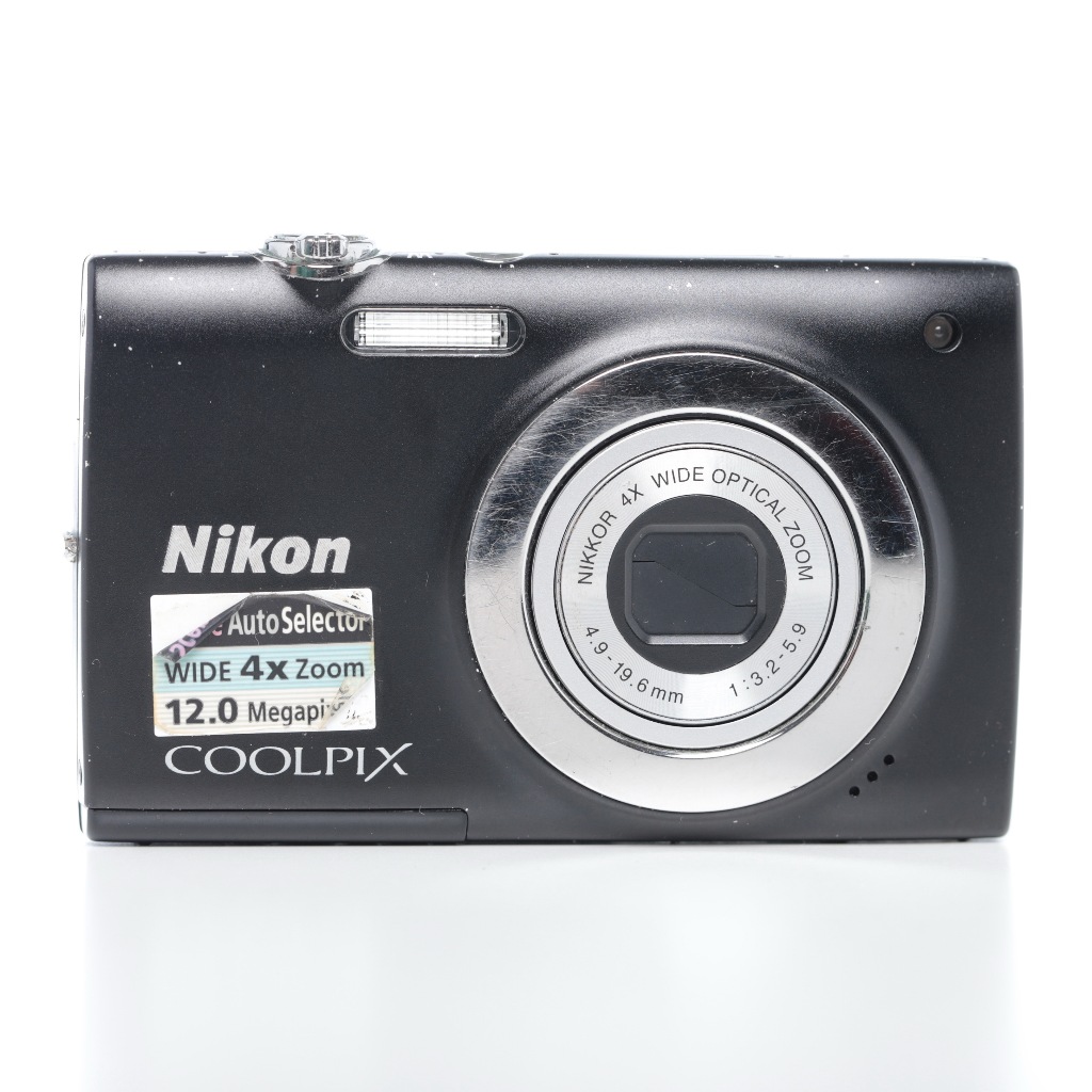 Jual Nikon Coolpix S2500 12MP Black Digital Compact Pocket Camera Minus ...