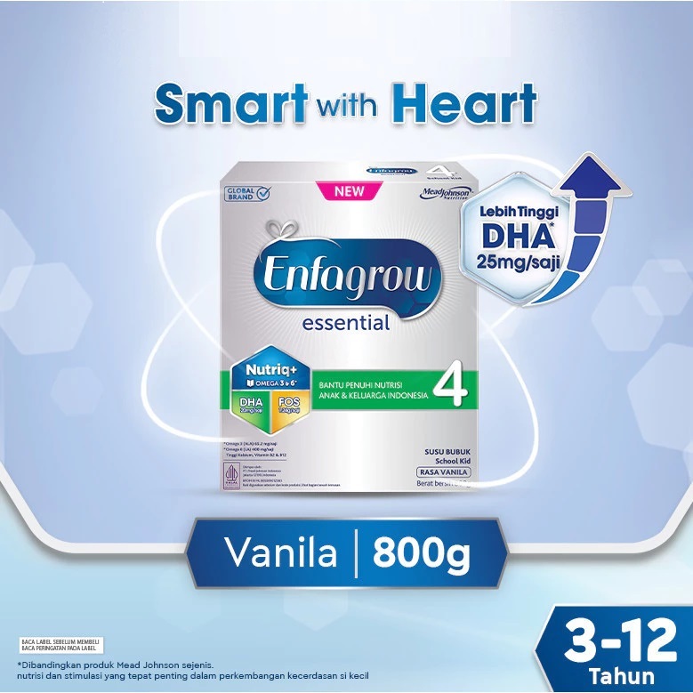 Jual Enfagrow Essential 4 Vanila 800 gr Exp 01 2027 | Shopee Indonesia