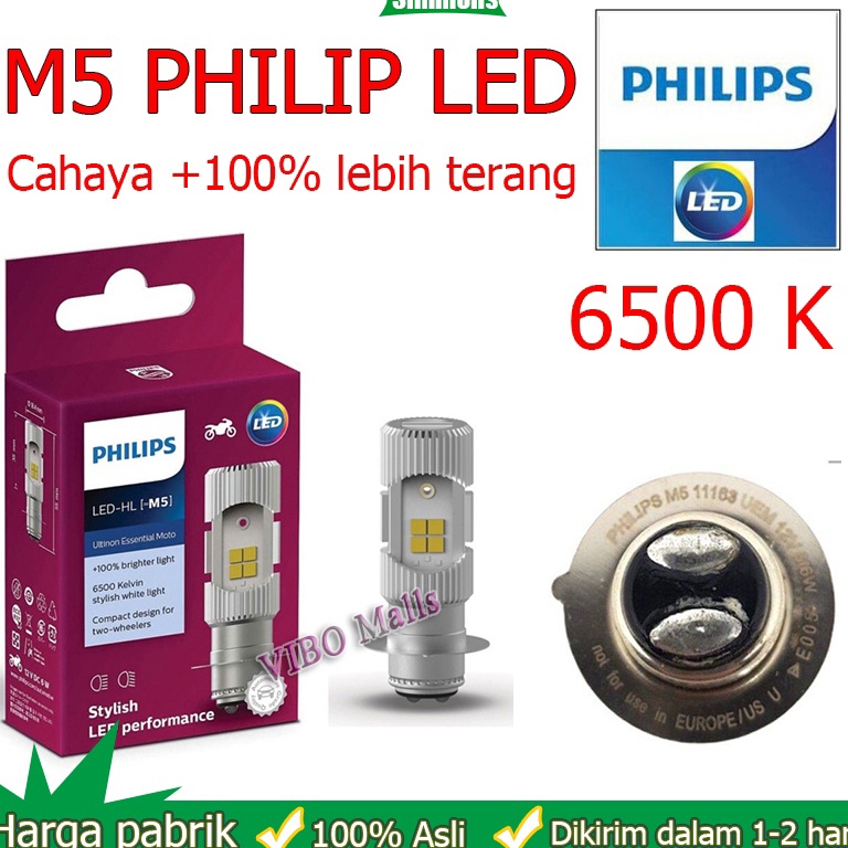 Jual KODE H93R ORIGINAL 1 Lampu motor philips Lampu ac dc Lampu led ...