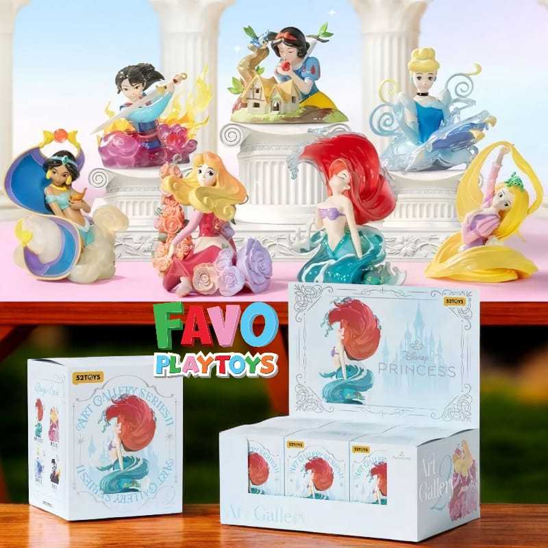 Jual 52TOYS - Disney Princess Art Gallery Series 2 Blind Box Figure | Shopee Indonesia