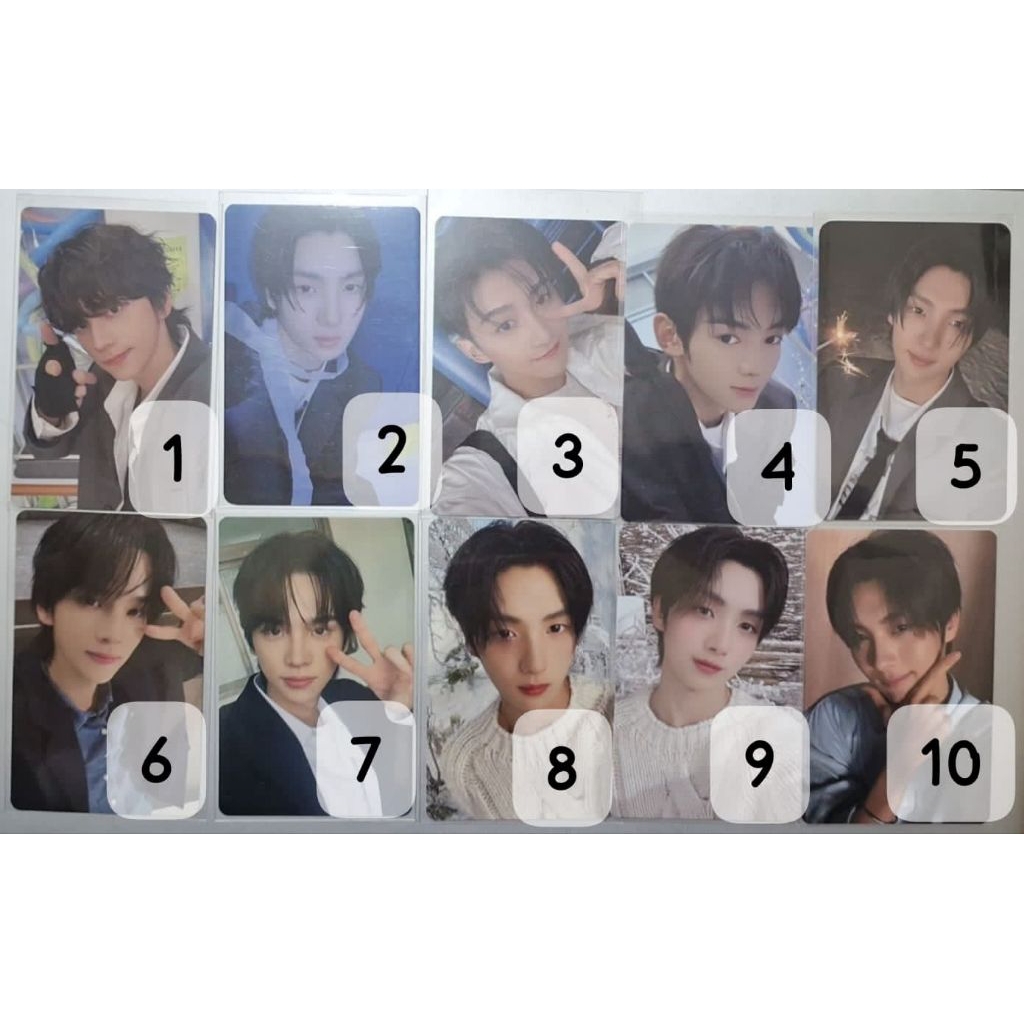 Jual (Ready Ina) TWS Last Bell Photocard Shinyu Youngjae Hanjin Jihoon | Shopee Indonesia
