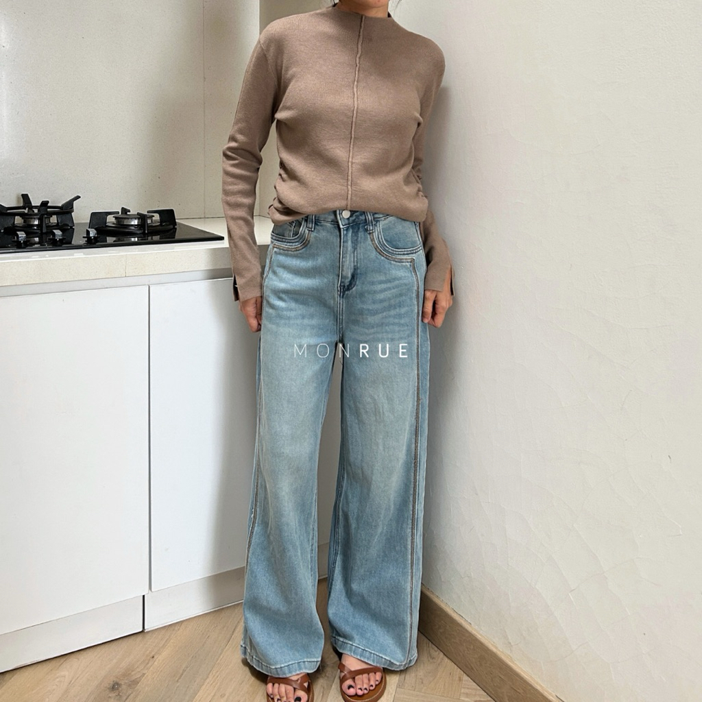 Jual MONRUE Seldon Stretch Jeans (Premium Limited) | Shopee Indonesia