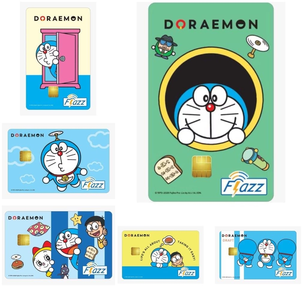 Jual Kartu FLAZZ edisi Doraemon Gen2 | Shopee Indonesia