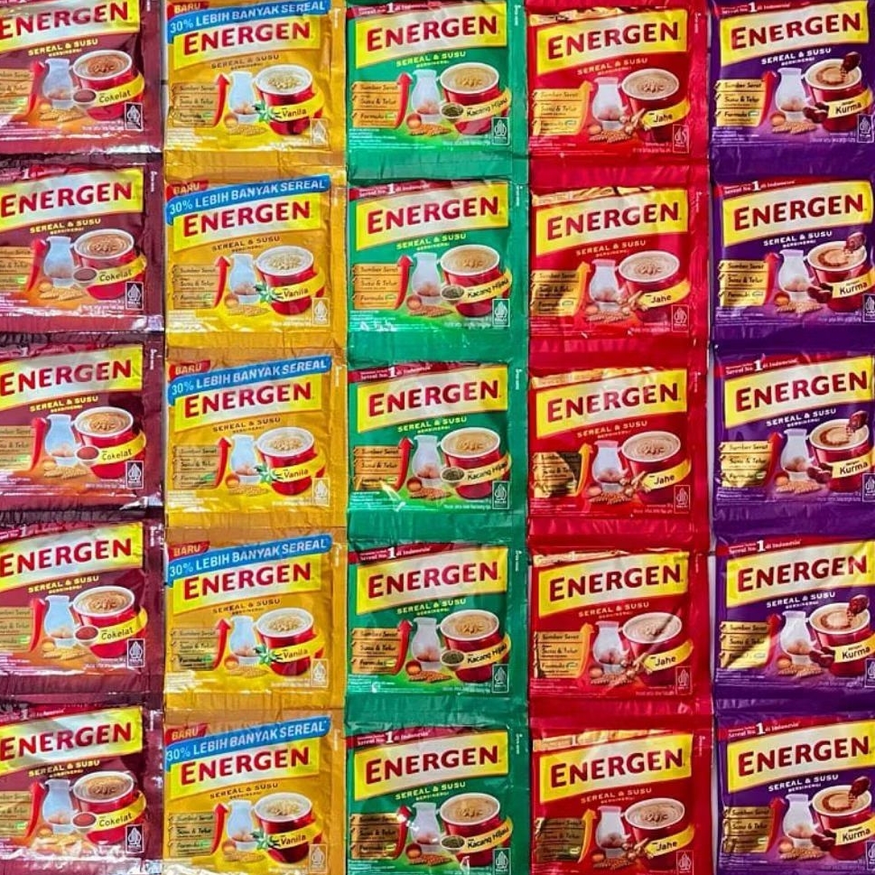Jual 10 Sachet Energen Sereal Dan Susu , Minuman Energen Sereal 30 Gram ...