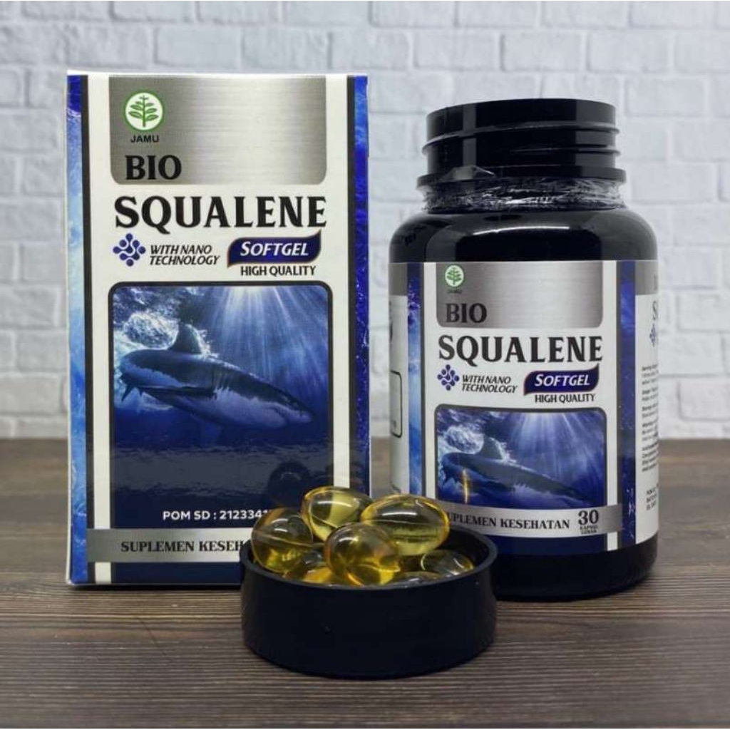 Jual bio squalene minyak hati ikan hiu Asli 100% Original | Shopee ...