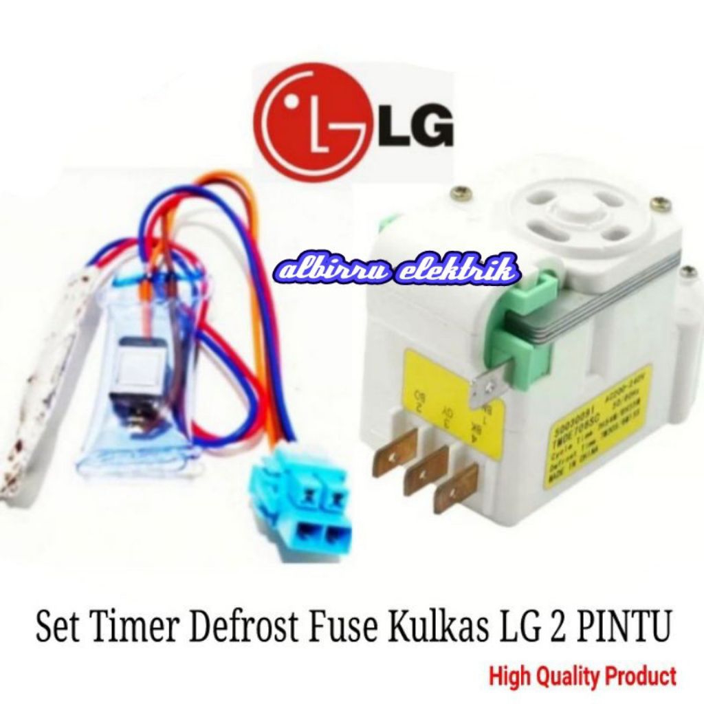 Jual Satu Set Timer dan Defrost Fuse Kulkas LG 2 PINTU | Shopee Indonesia