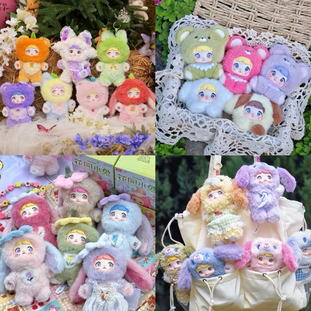 Jual Nommi V1 / V2 / V3 / V4 / V5 Plush Blind Box Boneka Nommi Segel ...