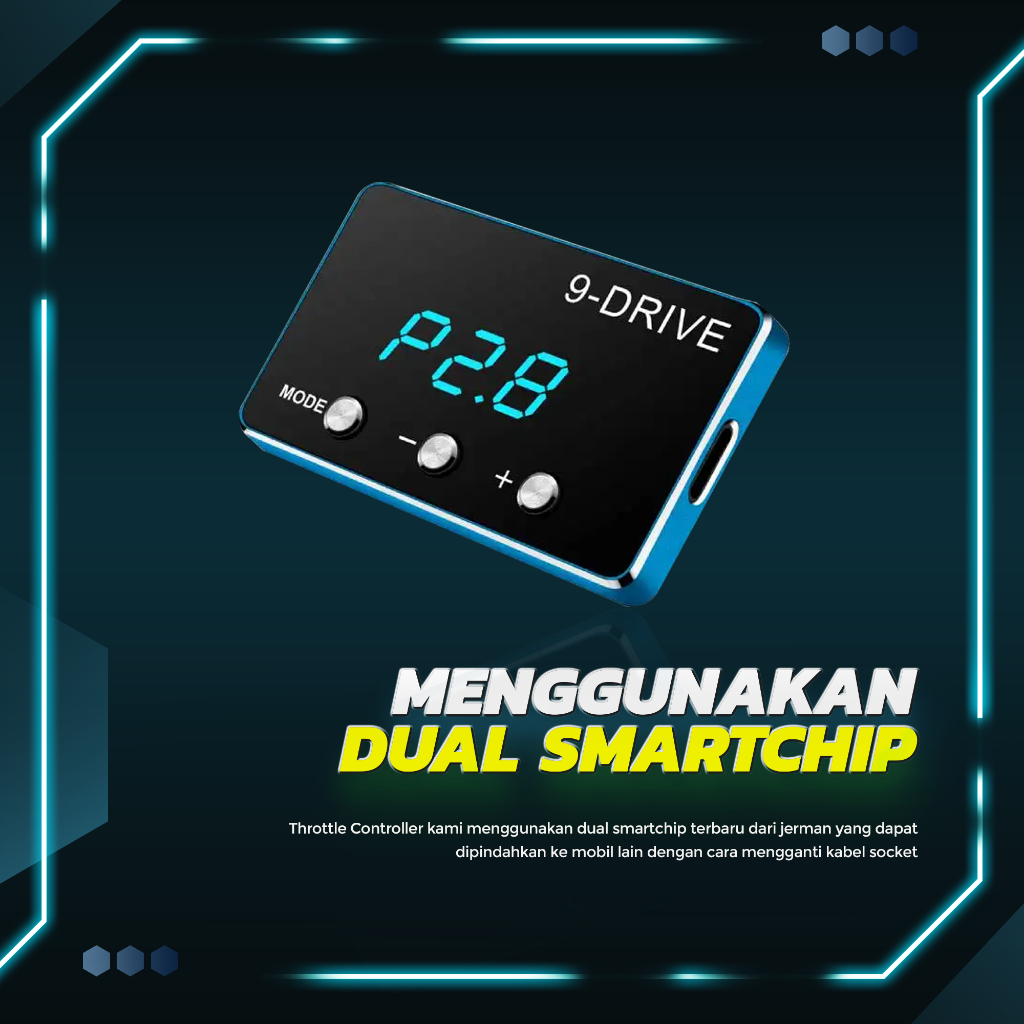 Jual 9 Drive Toyota Crown Piggyback Race Chip Throttle Controller ECU ...