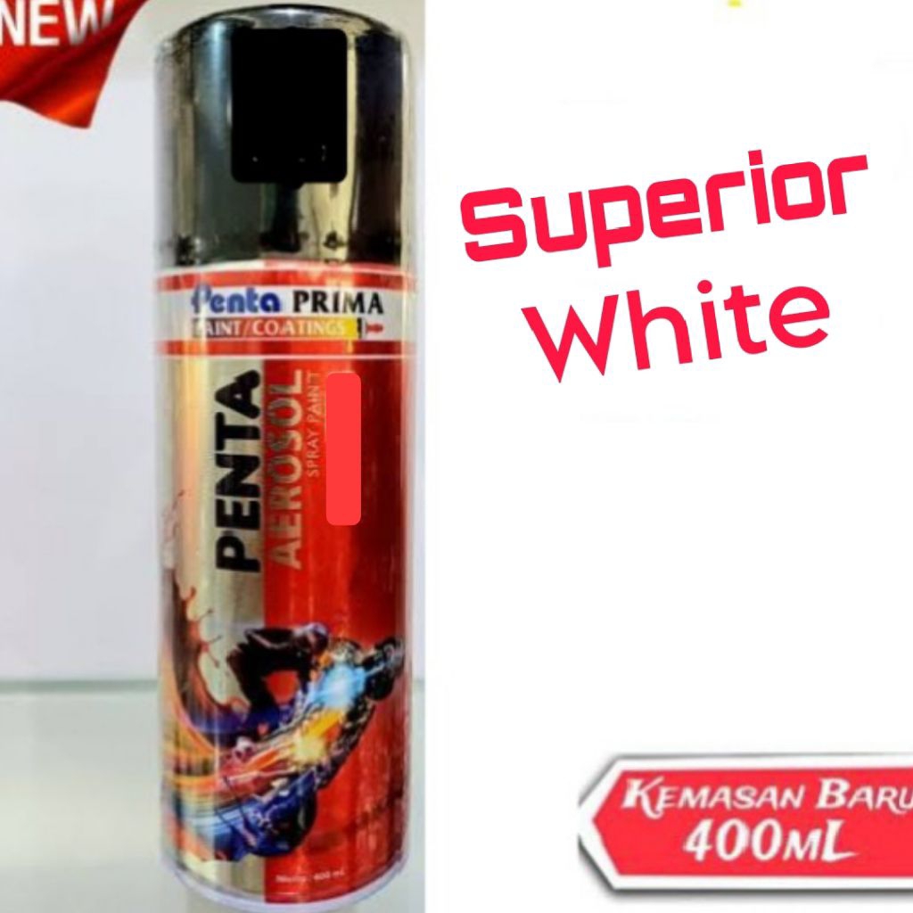 Jual Cat Pilok Putih Superior White 985 Penta Cat Semprot Mobil Motor ...