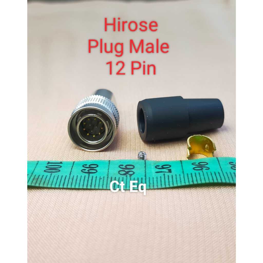 Jual Hirose 12 pin Plug Male konektor Hirose 12 pin Male jack hirose plug male 12pin | Shopee ...