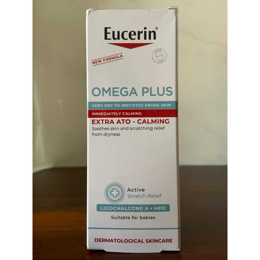 Jual Eucerin Omega Plus Extra Ato Calming 100 ml | Shopee Indonesia