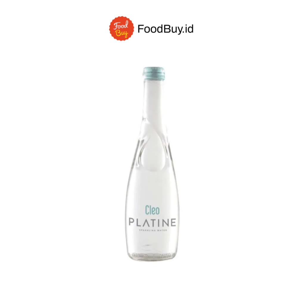 Jual Cleo Platine Sparkling Glass Bottle Water 380ml | Shopee Indonesia