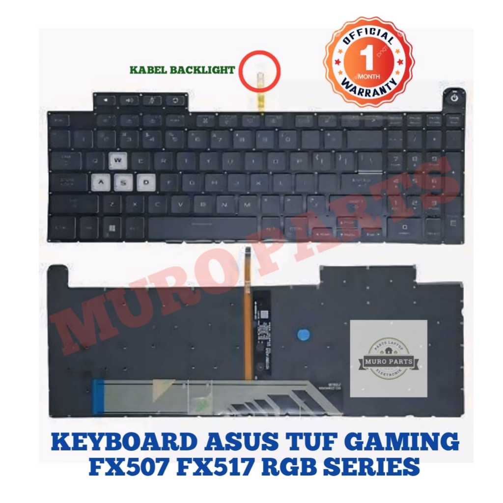 Jual KEYBOARD LAPTOP ASUS TUF GAMING A15 2022 2023 FA507 FA507N FA507NU ...