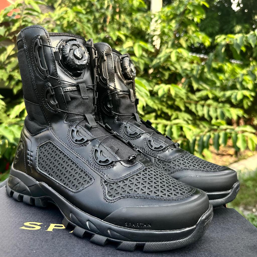 Jual Sepatu PDL Spartan tali putar Libra sol tempur | Shopee Indonesia