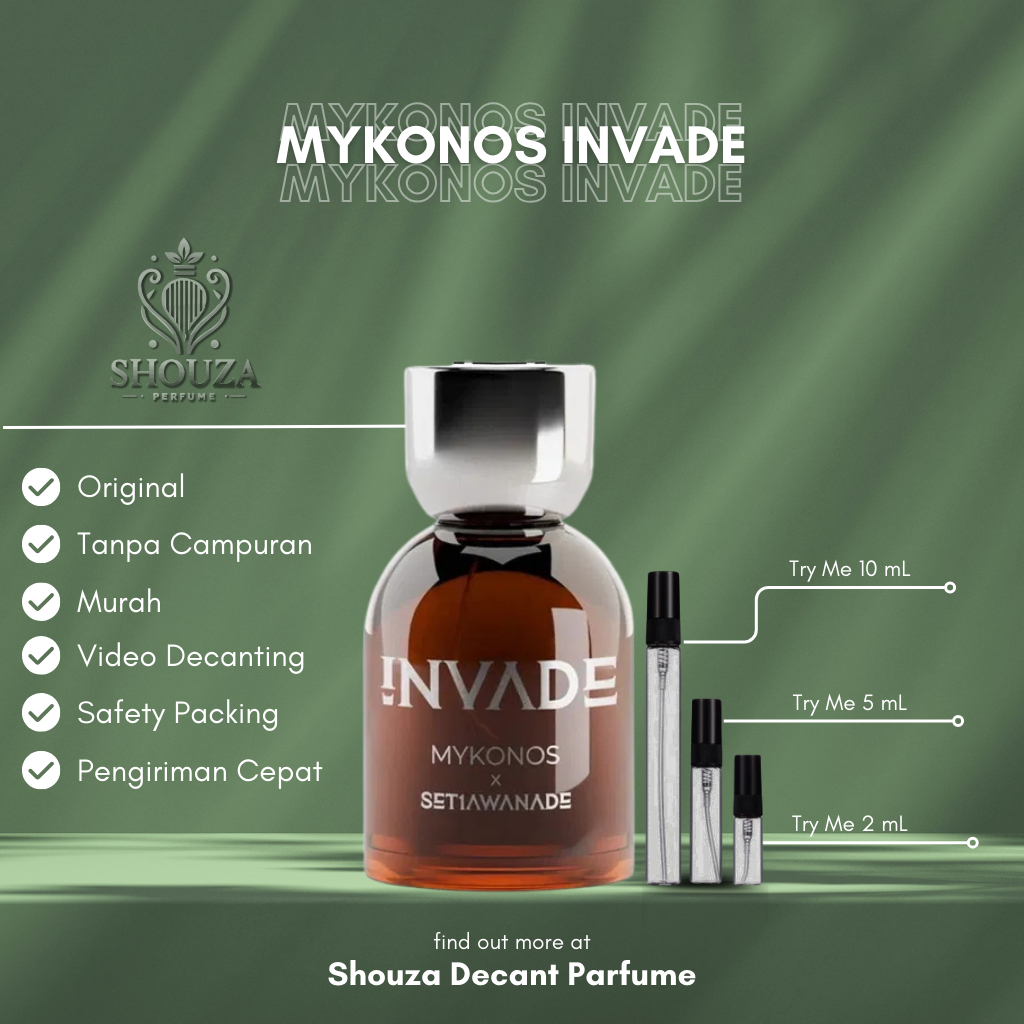 Jual Decant Parfum MYKONOS Invade Share In Jar Garansi 100% Original ...