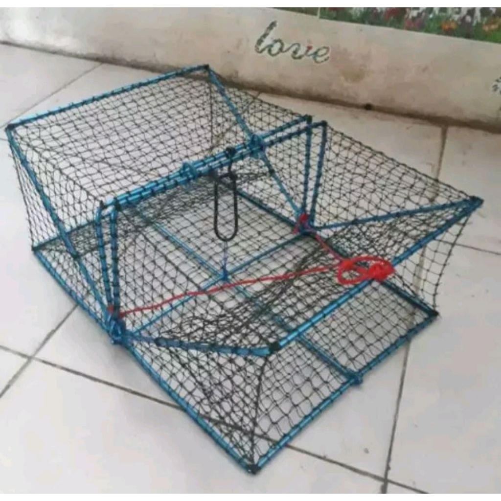 Jual perangkap kepiting rajungan ikan lopster jaring payang arida ...