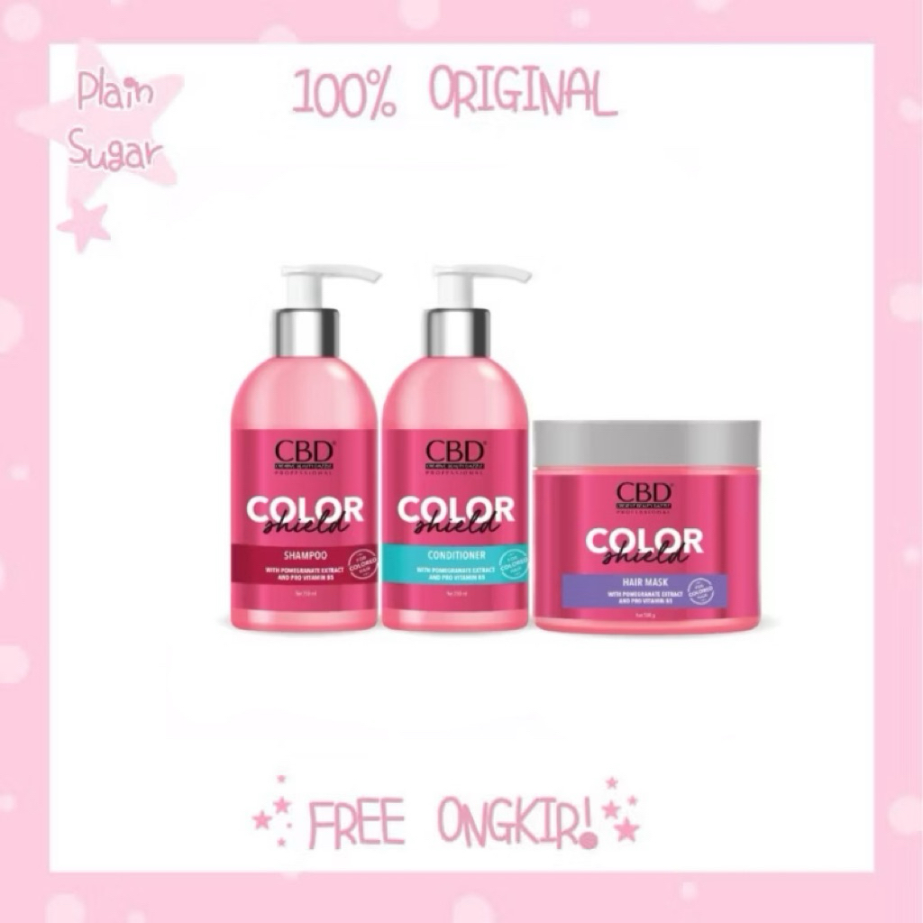 Jual (NEW) CBD Color Shield Shampoo & Conditioner 250ml | Shopee Indonesia