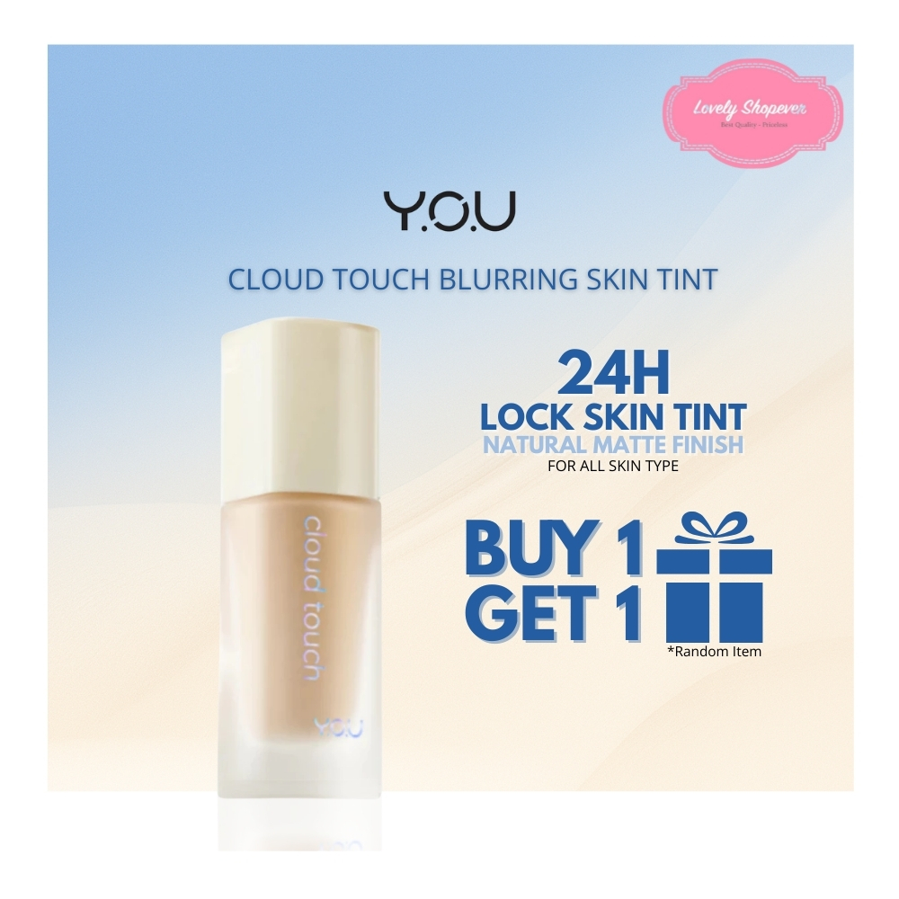 Jual YOU Cloud Touch Blurring Skin Tint Liquid Foundation Natural Matte ...