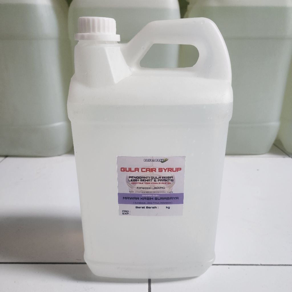 Jual Gula Cair Jagung Fructose Syrup ( Kemasan Jerigen 4 kg, 5 kg, 6 kg ...