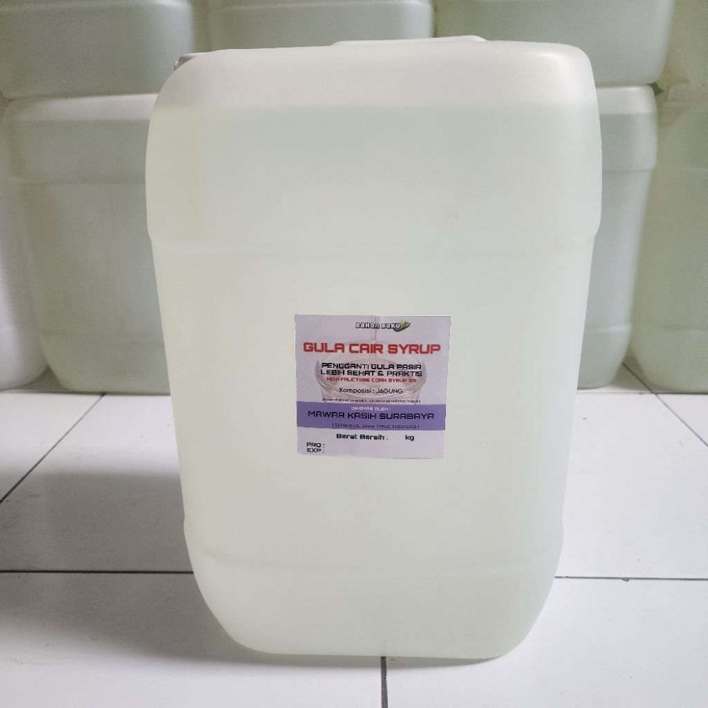 Jual Gula Cair Jagung Fructose Syrup ( Kemasan Jerigen 10 kg, 15 kg, 20 ...