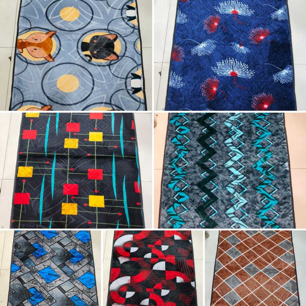 Jual Karpet Malaysia 95x150 ENDLESS LOVE Extra Tebal 23mm / Karpet Busa ...