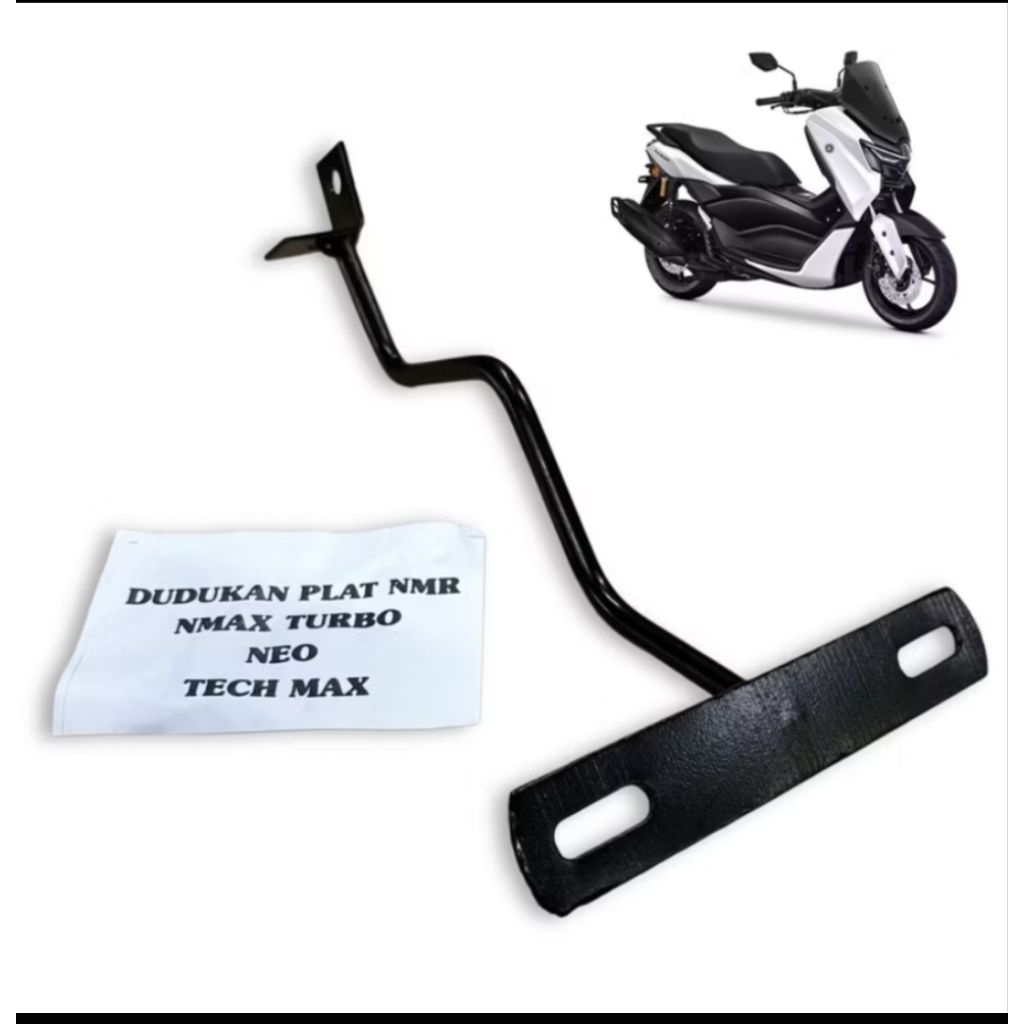 Jual DUDUKAN PLAT NOMOR NMAX TURBO / NEO / TECH MAX BINGKAI PLAT NO ...