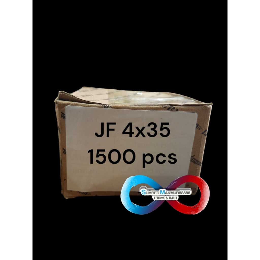 Jual BOX - Baut JF 4x35 / Baut obeng isi 1500 pcs | Shopee Indonesia