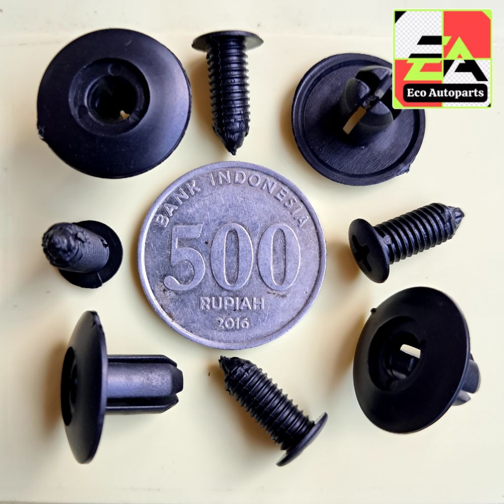 Jual Baut Klip kancing RIVET universal R4Drat Harga per 10 pasang ...