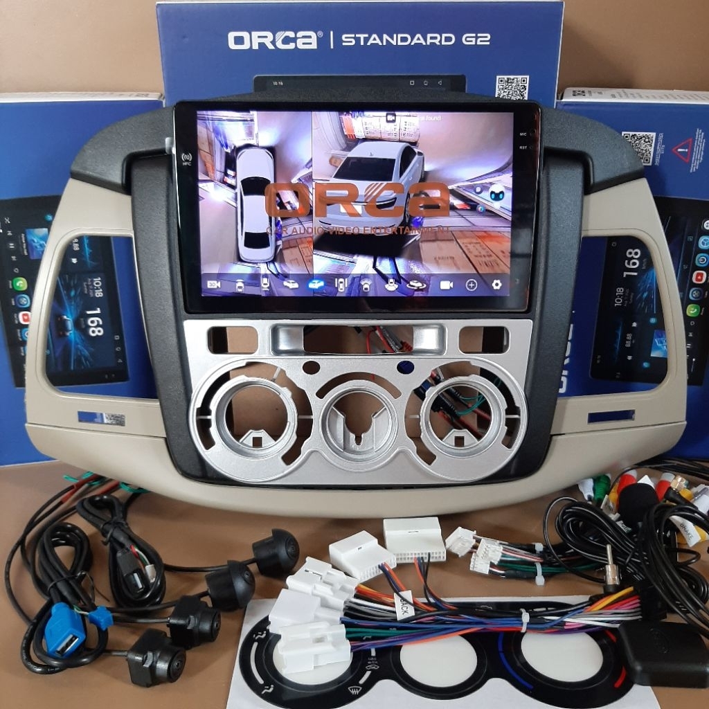 Jual HEAD UNIT ANDROID INNOVA TYPE G 2005 - 2010 ANDROID 9 INCH ORCA ...