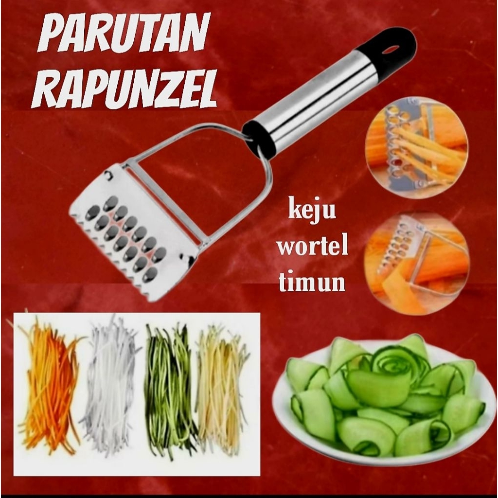 Jual DAPURMAMIKU Parutan Keju Gondrong Parutan Rapuzel Parut Keju ...