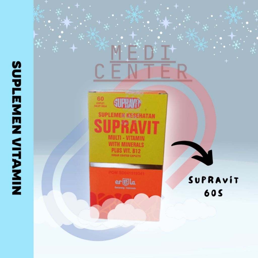 Jual Supravit 60s Kapsul | Shopee Indonesia