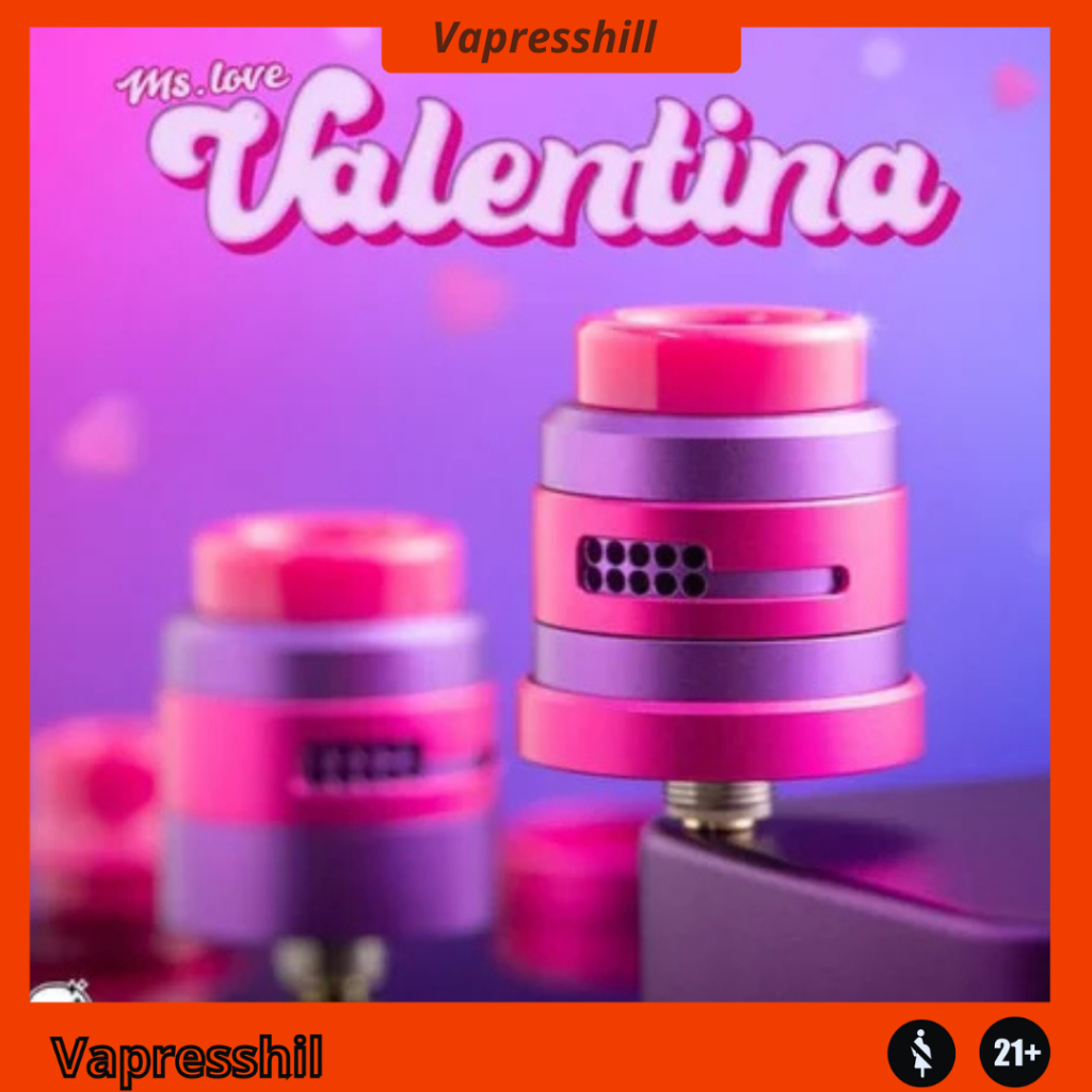 Jual NITROUS VALENTINA DUAL CAP ONLY RDA 22MM NITROUS VALENTINA ...