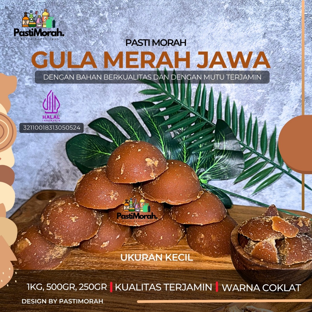 Jual Gula Merah Batok 1kg HALAL Gula Jawa Batok 1kg, 500gr, 250gr Bukan Gula Aren/Gula Kawung ...