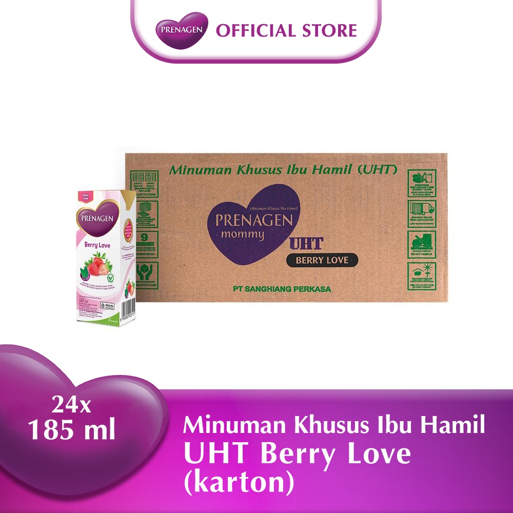 Jual PRENAGEN Mommy UHT Berry Love Karton | Shopee Indonesia