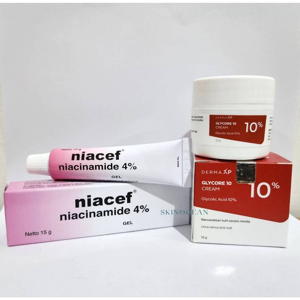 Jual PAKET NIACINAMIDE 4% + GLYCORE CR 10GR | Shopee Indonesia