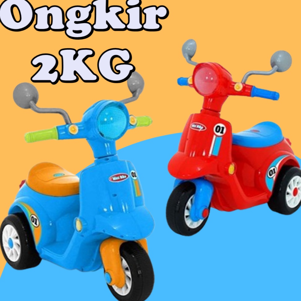 Jual KODE J27N BISA COD MAINAN SCOOTER DORONG ANAK MOTOR DORONG MINI ...