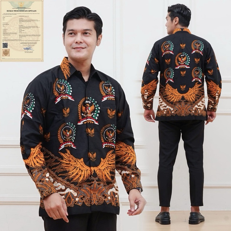 Jual Baju Seragam Batik BPD Terbaru 224 Resmi By King Batik PABPDSI ...