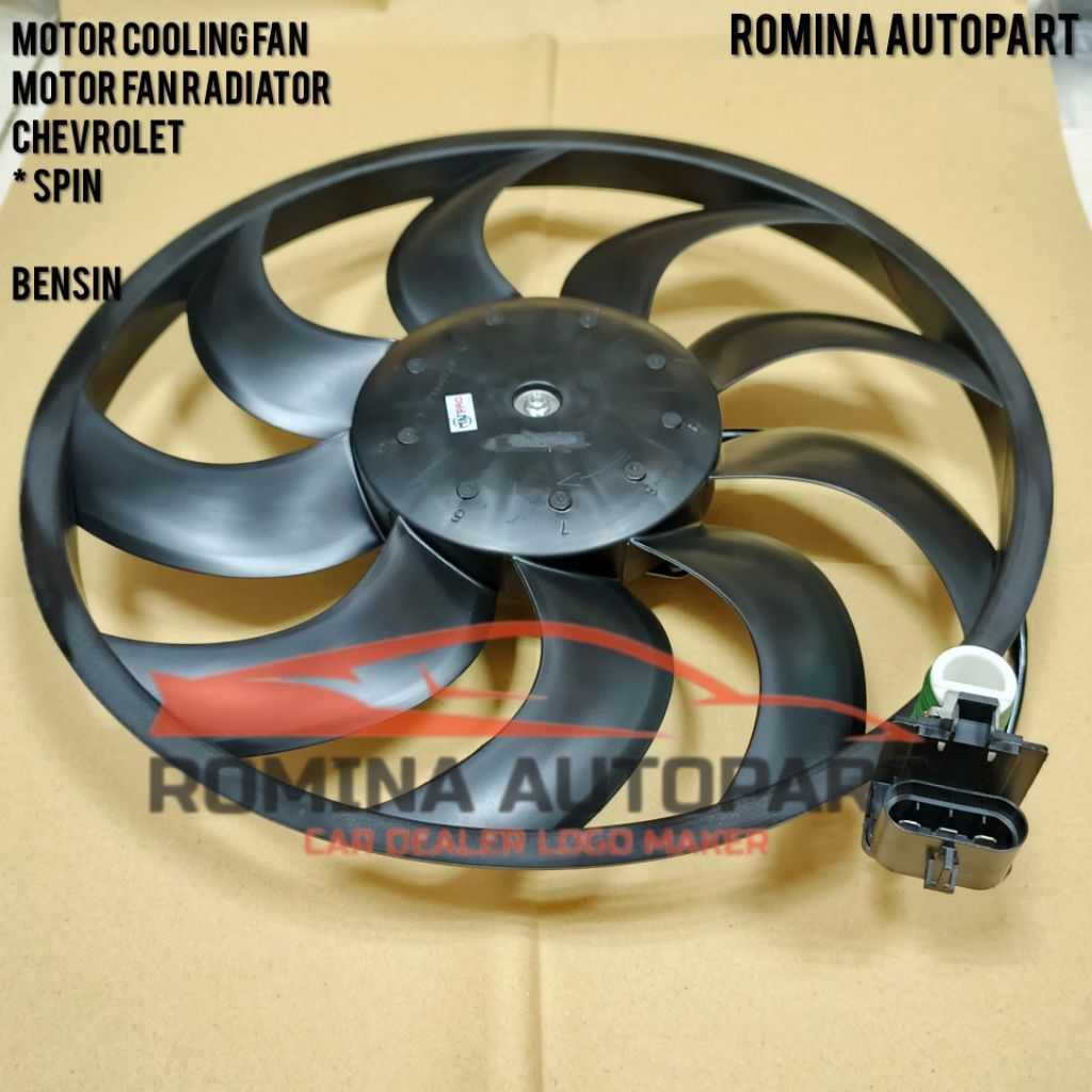 Jual Motor Fan Radiator Assy Chevrolet Spin 1.200cc 1.500cc Bensin ...